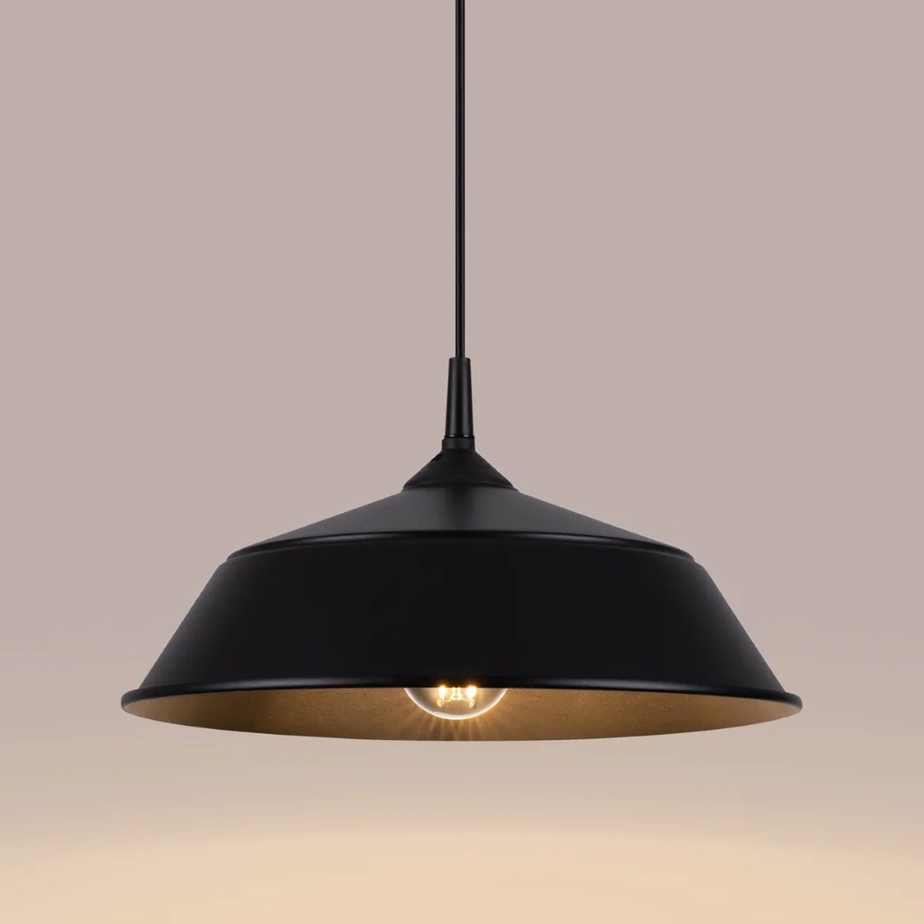 Sollux Lighting Závěsné svítidlo FRIKA Černá