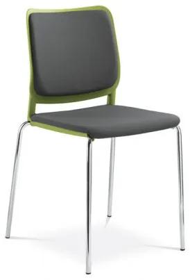 LD seating Plastová židle TIME 172-N4 GALERIE - Čalounění LD seating LÁTKY 1 / DINO, ERA, ONE 2021 Barva plastu LD plast - zelená