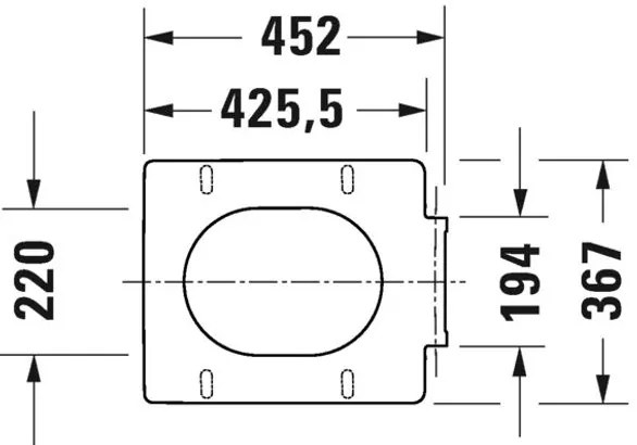 Duravit Vero Air WC sedátko 0022010000