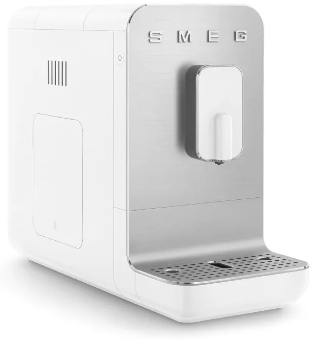 Automatický kávovar Smeg BCC01WHMEU / 1350 W / 1,4 l / matná bílá