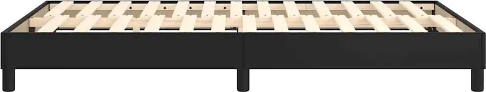 Rám postele s boxspringem černý 120 x 200 cm umělá kůže 3120688