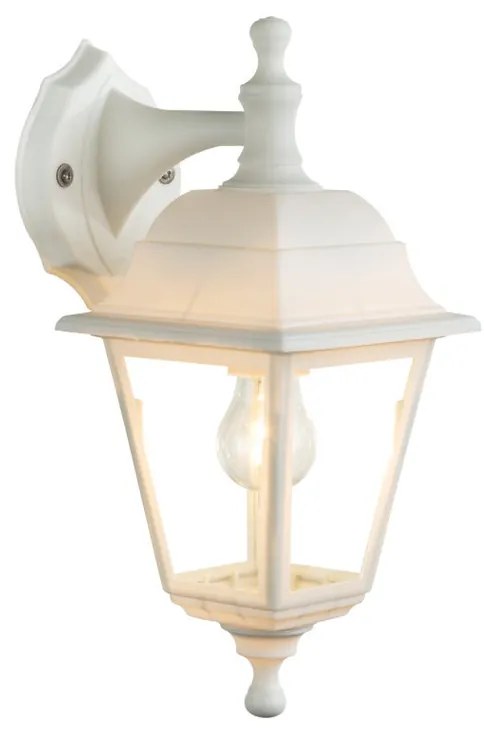 Globo LUCA 31876 Venkovní Nástěnné Lampy bílá průsvitné 1 x E27 max. 60w 34,5 x 15 x 15 cm