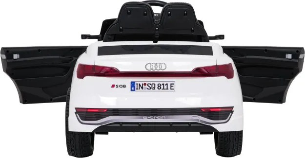 Elektrické autíčko Audi SQ8 bílé / šedé
