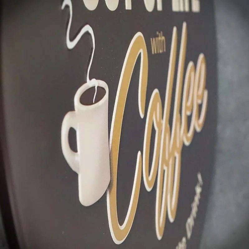 Kovová cedule COFFEE 1