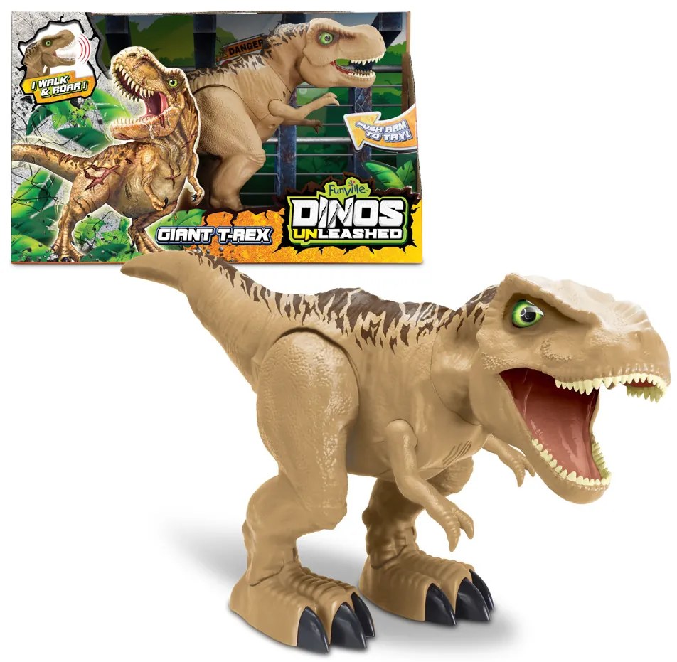 Dinos interaktivní t-rex 40 cm
