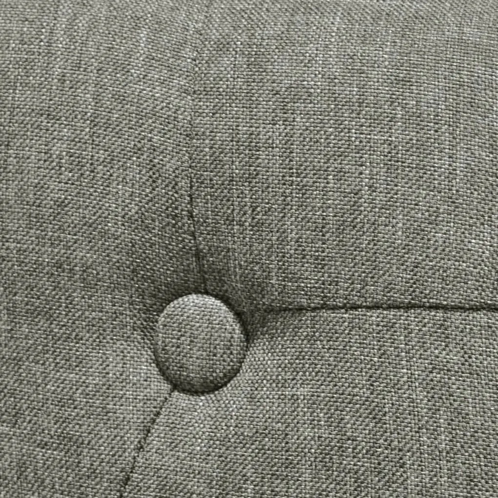 Jídelní židle 4 ks šedé textil 242224