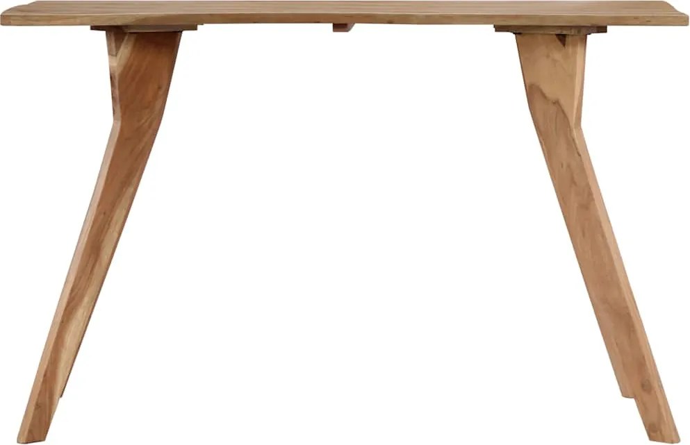 Jídelní stůl 120 x 58 x 76 cm masivní akáciové dřevo 247978