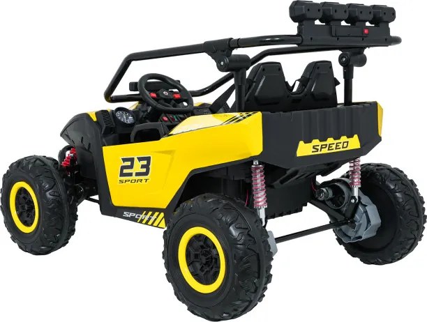 Elektrické autíčko Buggy TURBO 23 žluté