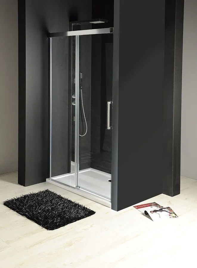 GELCO - FONDURA sprchové dveře 1100mm, čiré sklo GF5011