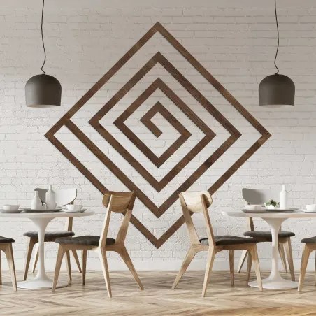 Geometrický obraz spirály v diamantu| SENTOP HDF0397
