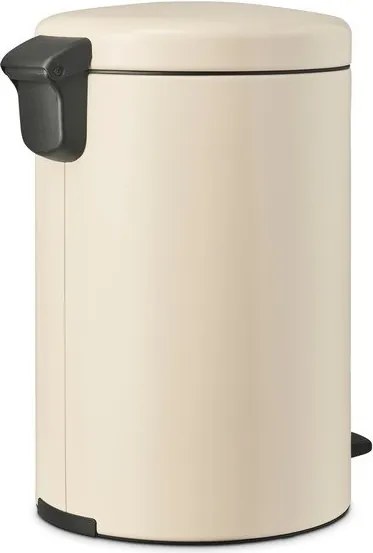 Béžový nášlapný ocelový odpadkový koš 20 l NewIcon – Brabantia