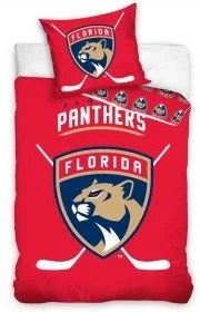 Petr Smolka NHL povlečení Florida Panthers 70 x 90 , 140 x 200 cm  bavlna