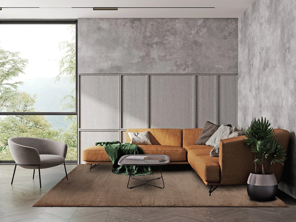 Tribeca Design Kusový koberec Zoom Stripe Terracotta Rozměry: 160x230 cm