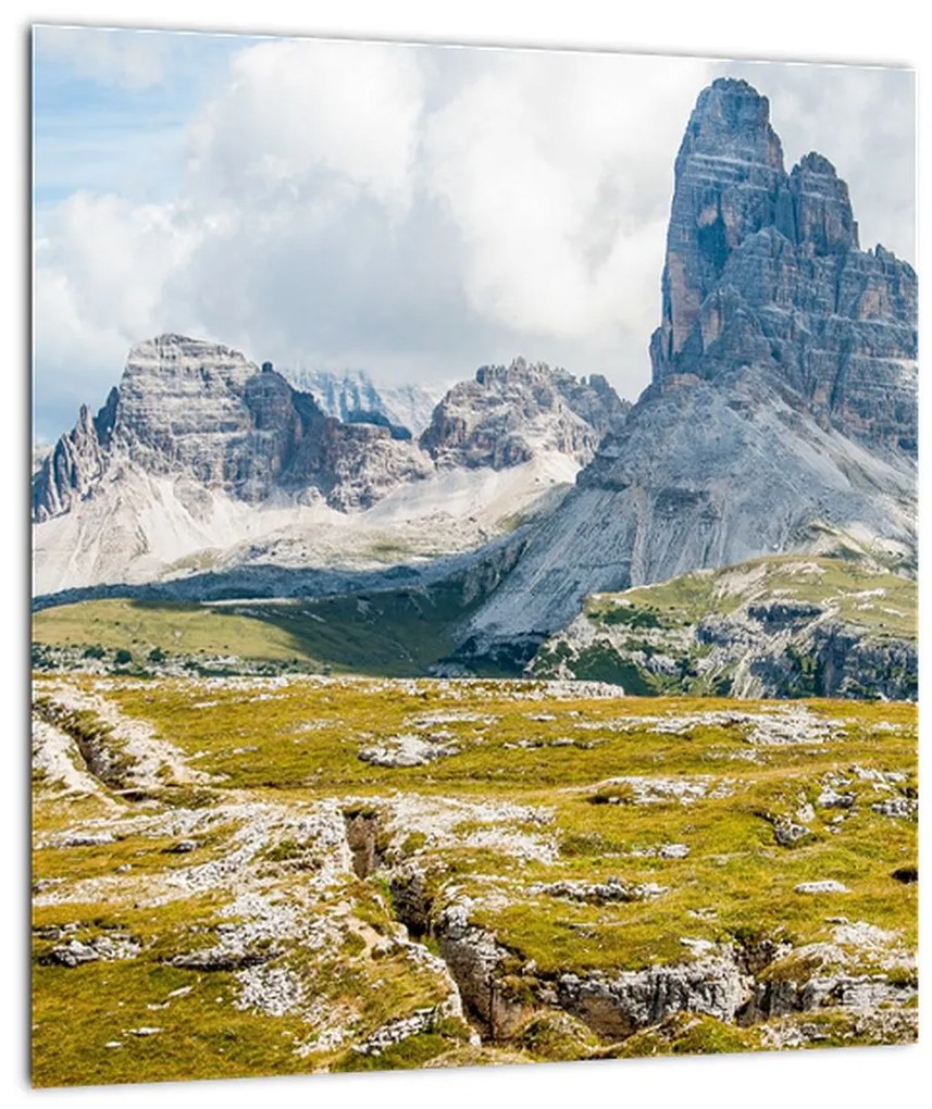 Obraz - Italské Dolomity (30x30 cm)