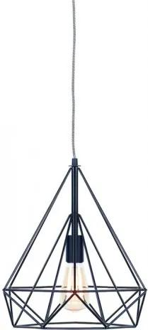 Závěsná lampa ANTWERP Ø 38 cm,černý kov IT´S ABOUT RoMi 871624