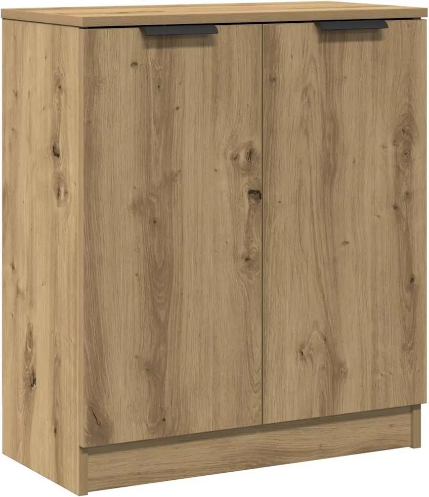 Příborníky 3 ks dub artisan 60x30x70 cm kompozitní dřevo 3329226