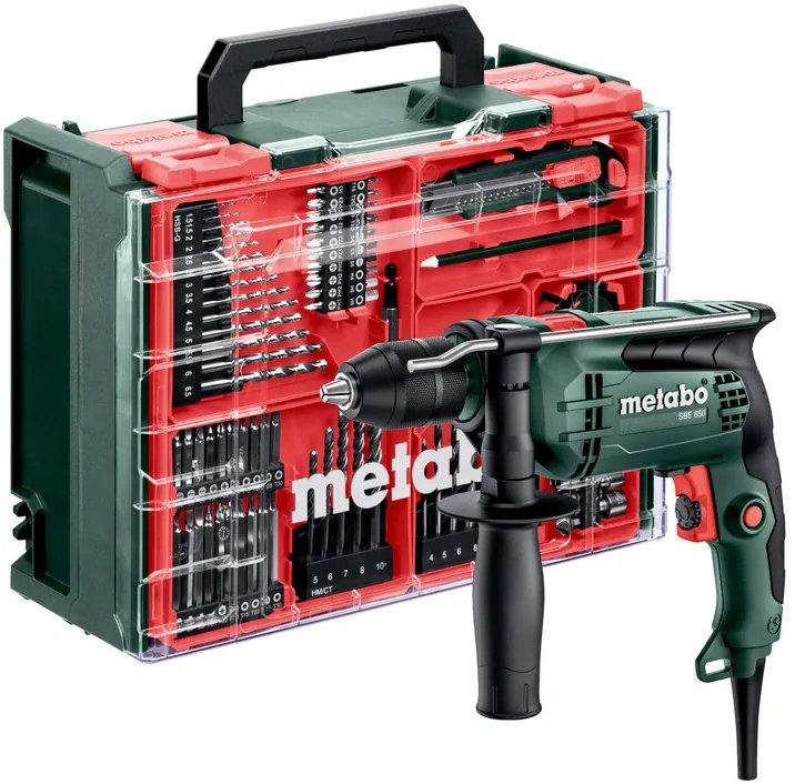 Metabo příklepová vrtačka sbe 650 md 4061792249561