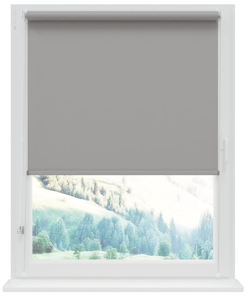 Klasická Roleta Mini neinvazivní Šedá 110x220 cm