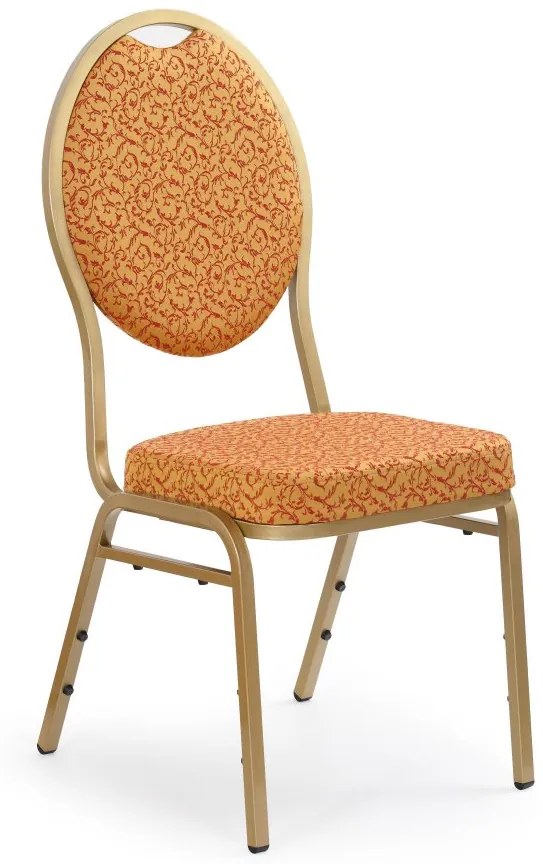Jídelní židle K67 zlatá Halmar