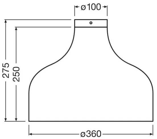 Ledvance - Stropní svítidlo DECOR CARDBOARD 1xE27/15W/230V pr. 36 cm