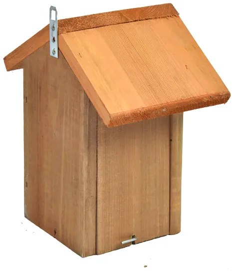 Vingo Dřevěná budka pro ptáky, hnědá - 21 x 12 cm