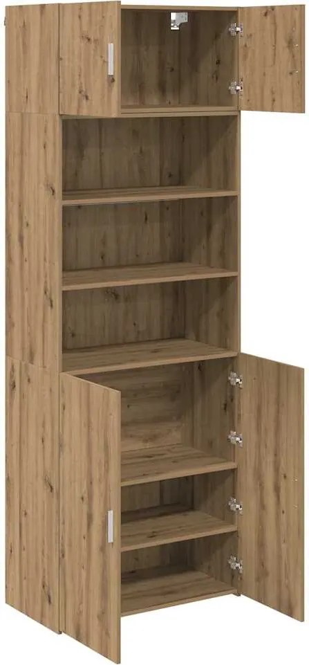 Úložná skříňka Artisanový dub 80 x 42,5 x 225 cm 3402819