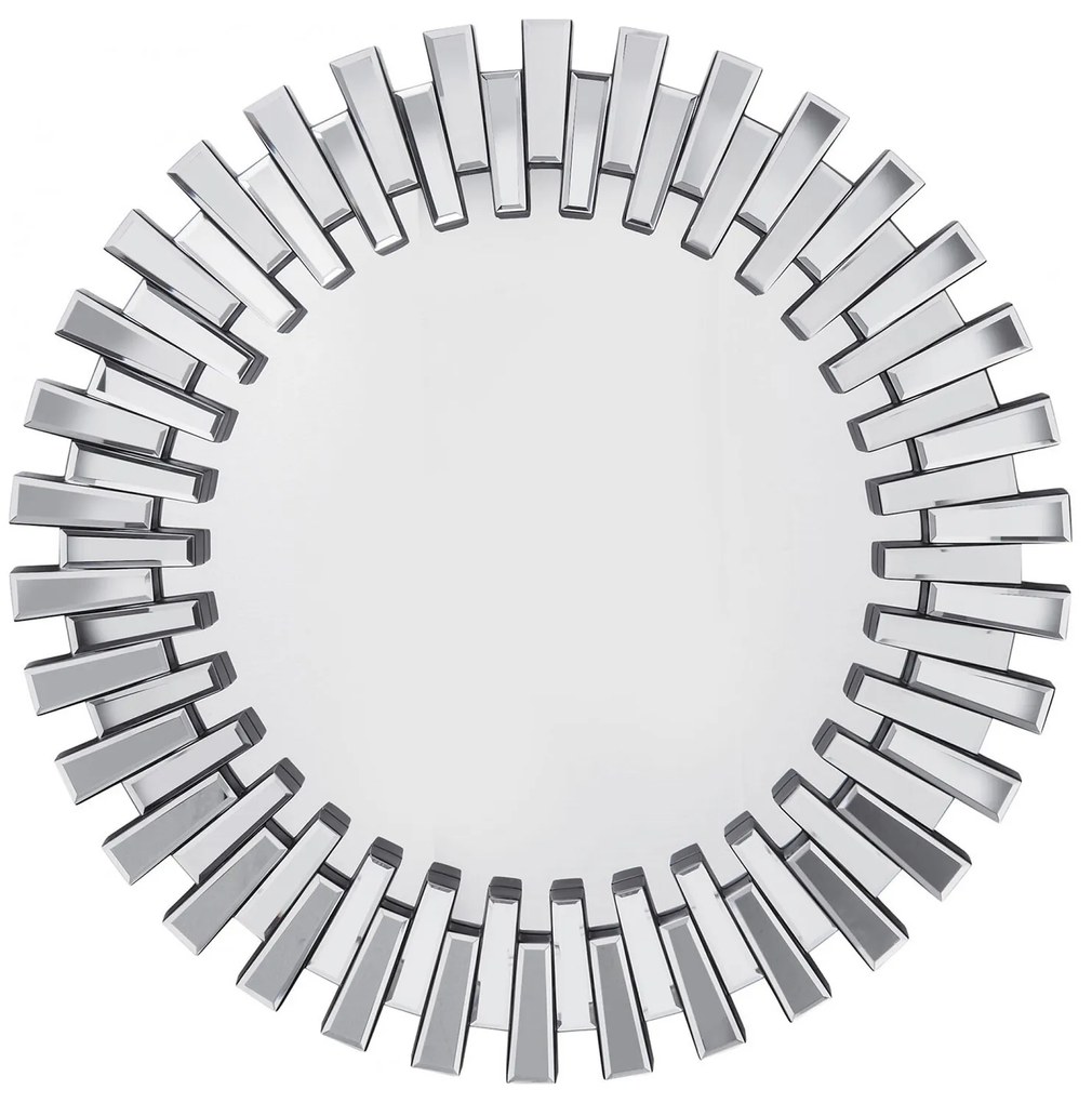 Kare designová nástěnná zrcadla Sprocket Ø92 cm
