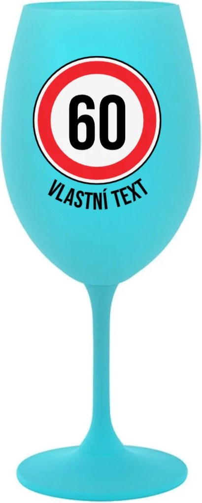 Personalizovaná sklenice - narozeninová dopravní značka