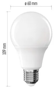 Emos lighting LED žárovka Classic A60 / E27 / 9,5 W (75 W) / 1055 lm / teplá bílá 1525733280