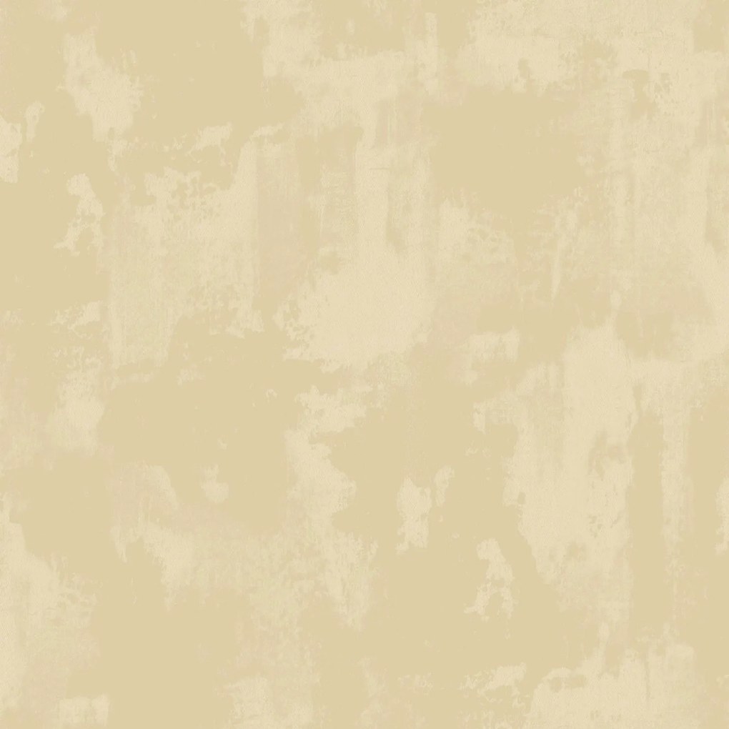 Okrová vliesová tapeta na zeď, imitace stěrky, 12393, Fiori Country, Parato