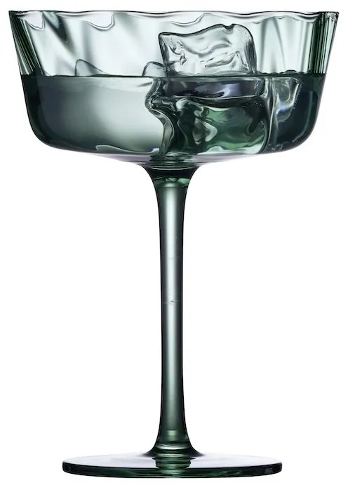 Lyngby Glas Sklenice na sekt Vienna 30 cl (4 ks) Green