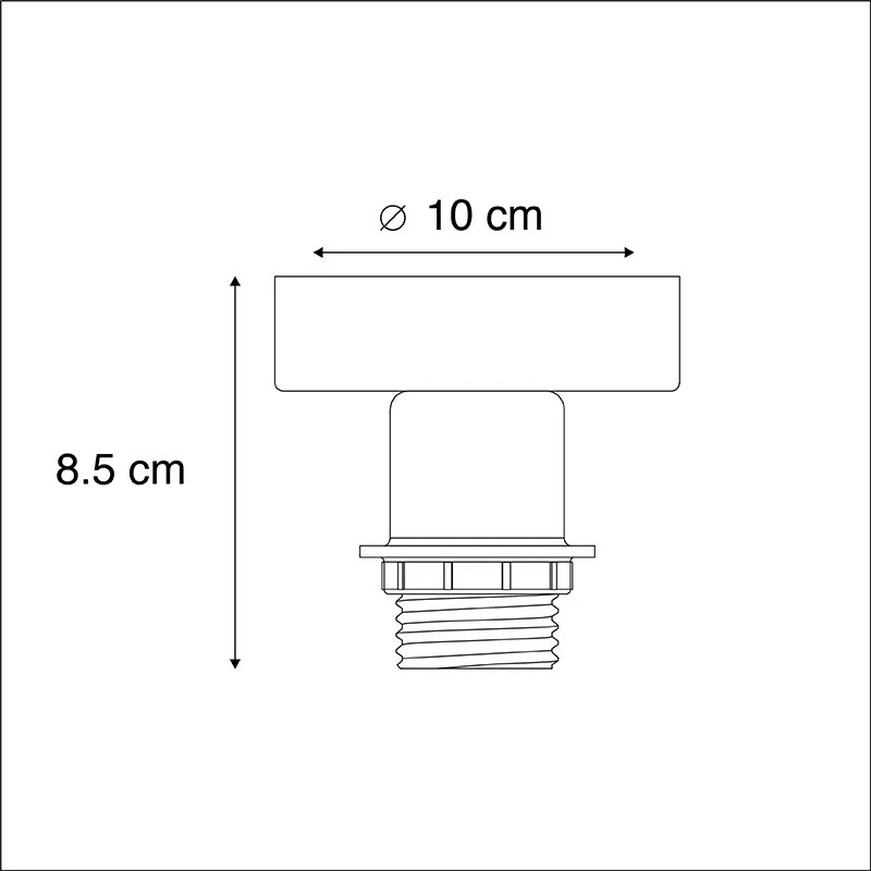 Stropní lampa bílá - Combi