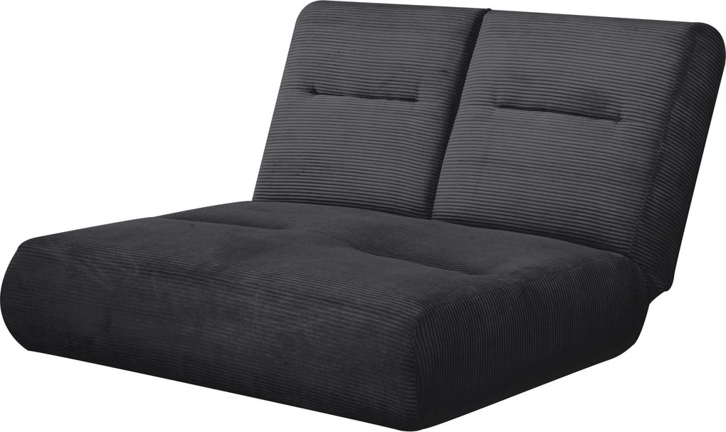 XXXLutz ROZKLÁDACÍ POHOVKA, textil, černá Livetastic - Rozkládací pohovky - 002781009911