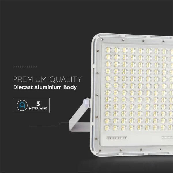 LED Venkovní solární reflektor LED/30W/3,2V 4000K bílá + DO