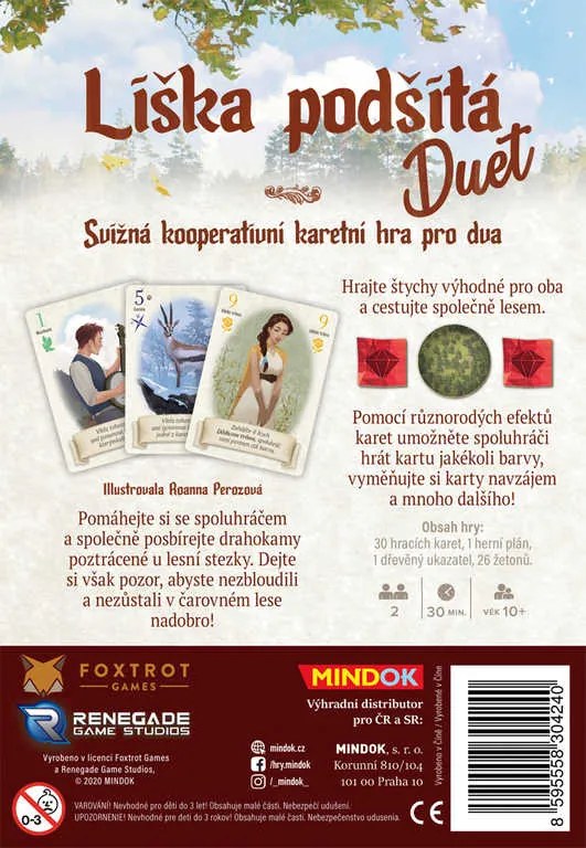 MINDOK HRA Liška podšitá duet *SPOLEČENSKÉ HRY* mn424