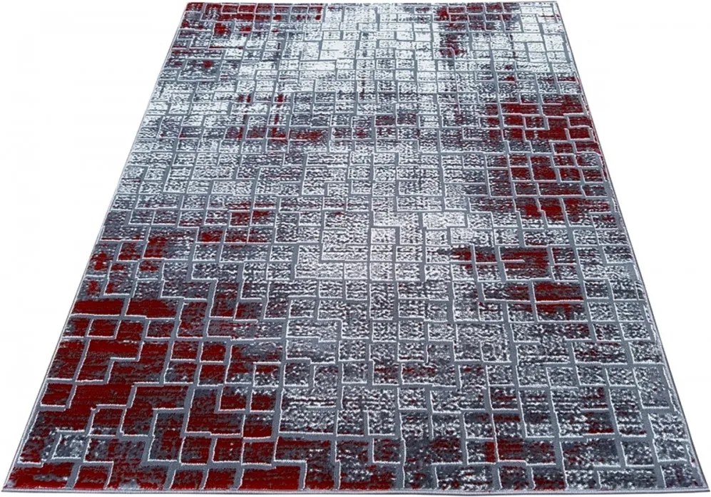 *Kusový koberec Madrid červený, Velikosti 160x220cm