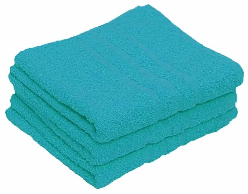 DekorTextil Bavlněné ručníky nebo osušky Comfort - tyrkysové ROZMĚR: 70 x 140 cm