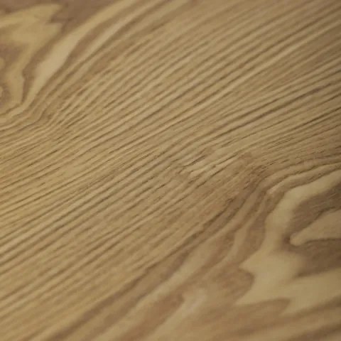 Jídelní stůl 160x90 dub kovové nohy broušený nerez HT-W1515 OAK