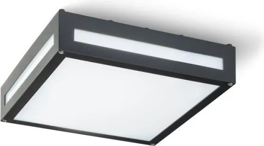 RED R10359 Venkovní svítidlo PLAKA stropní černá 230V E27 2x26W IP54 - RED - DESIGN RENDL