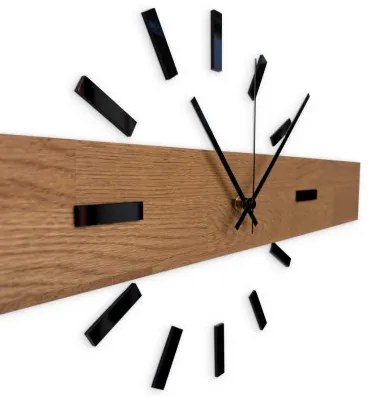 Rustikální dubové hodiny – minimalistická skandinávská dekorace I SENTOP MAS021-3072-akcia20