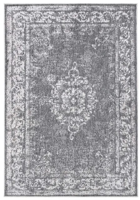 Oboustranný koberec DuoRug 5577 šedý