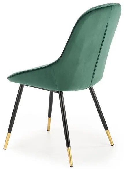 HALMAR K437 židle tmavě zelená