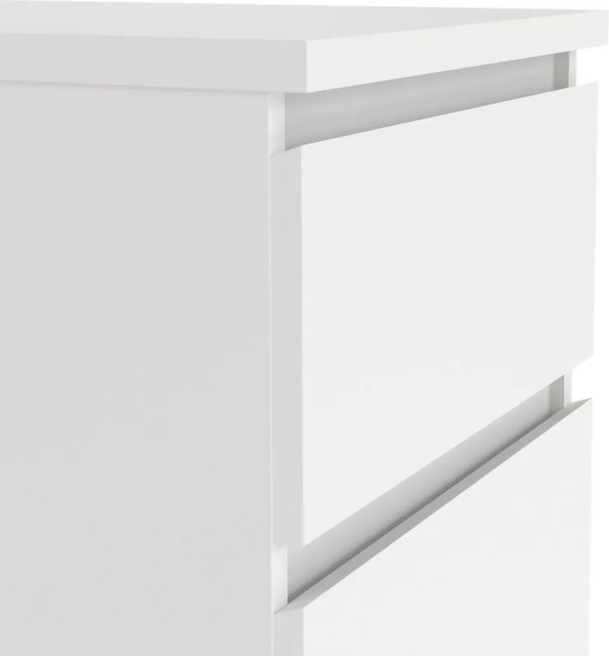 Komoda Simplicity 40 x 50 x 111,5 cm, bílá