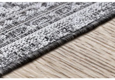 koberec SISAL LOFT 21213 Ornament šedá / stříbrný / slonová kost velikost 160x230 cm | krásné koberce cz