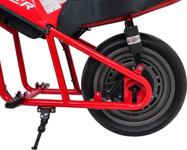 Elektrická motorka SUPERMOTO červená