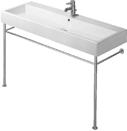 Duravit Vero - Kovový podstavec pro umyvadlo, chrom 0030741000