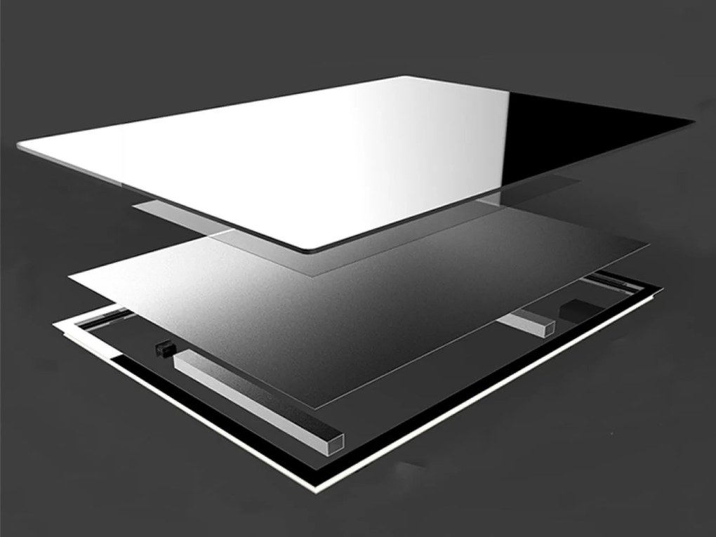 Chytré infrazrcadlo SMART MIRROR 350W | Výhřevnost 6,3 m2 | 100x60 cm | WiFi termostat | Dálkové ovládání | LED světlo | Zrcadlo na šířku