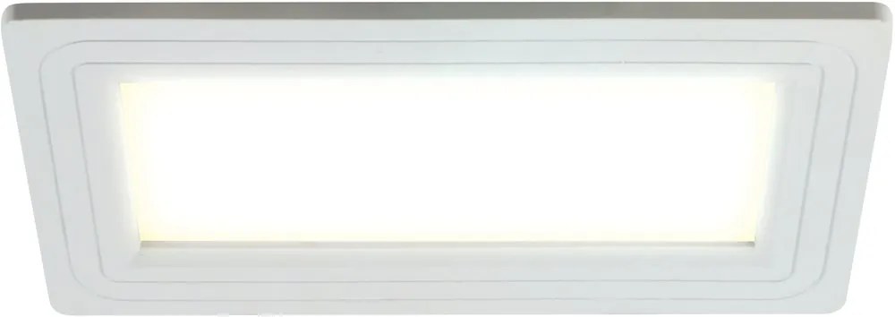 Zapuštěné světlo HEITRONIC LED Panel teplá bílá 27444
