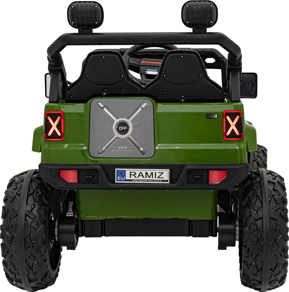 Ramiz Dětské elektrické auto OFF ROAD Speed Zelené