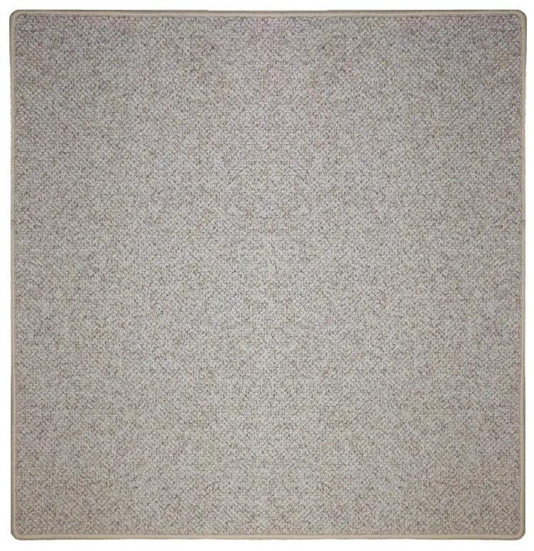 Vopi koberce Kusový koberec Wellington béžový čtverec - 180x180 cm